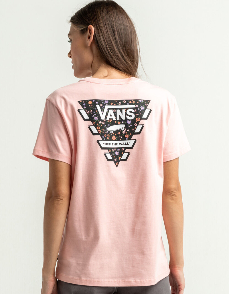VANS Tri Pawd BFF Womens Tee - PINK - S | Tillys