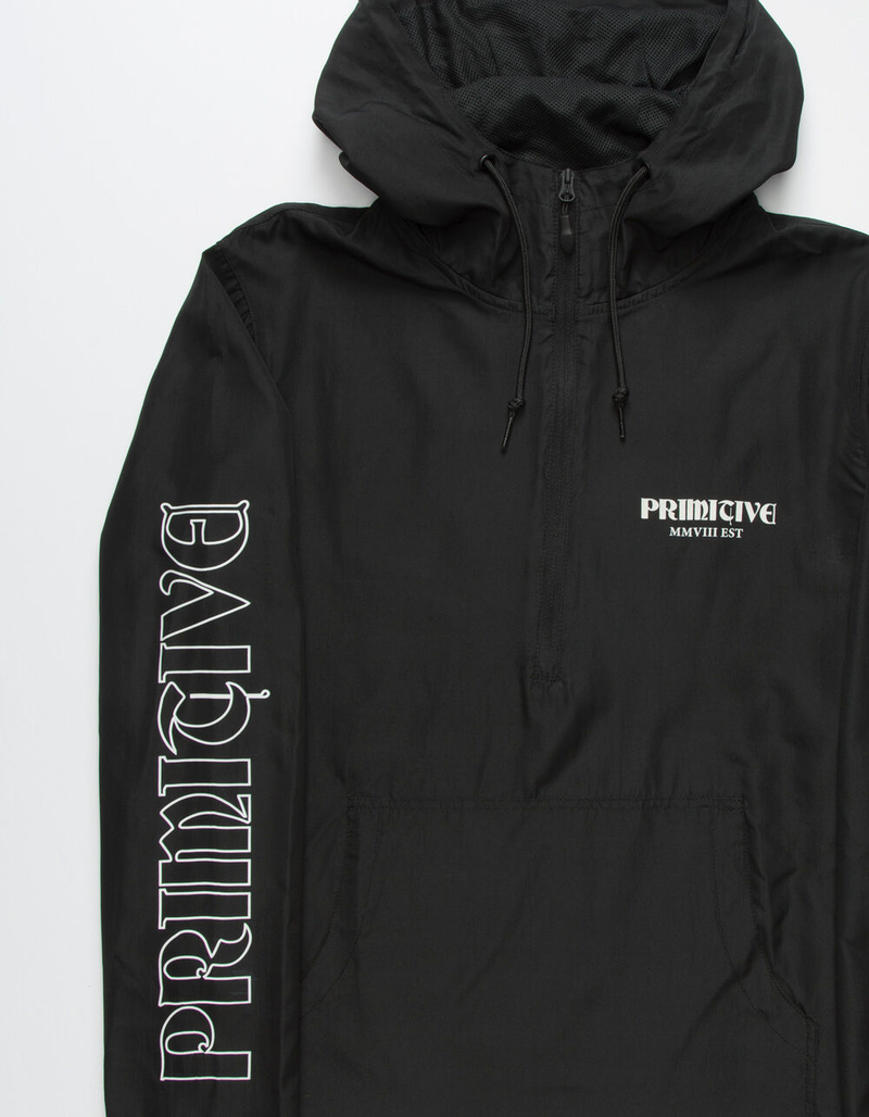 PRIMITIVE Founders Mens Anorak Jacket - BLACK | Tillys