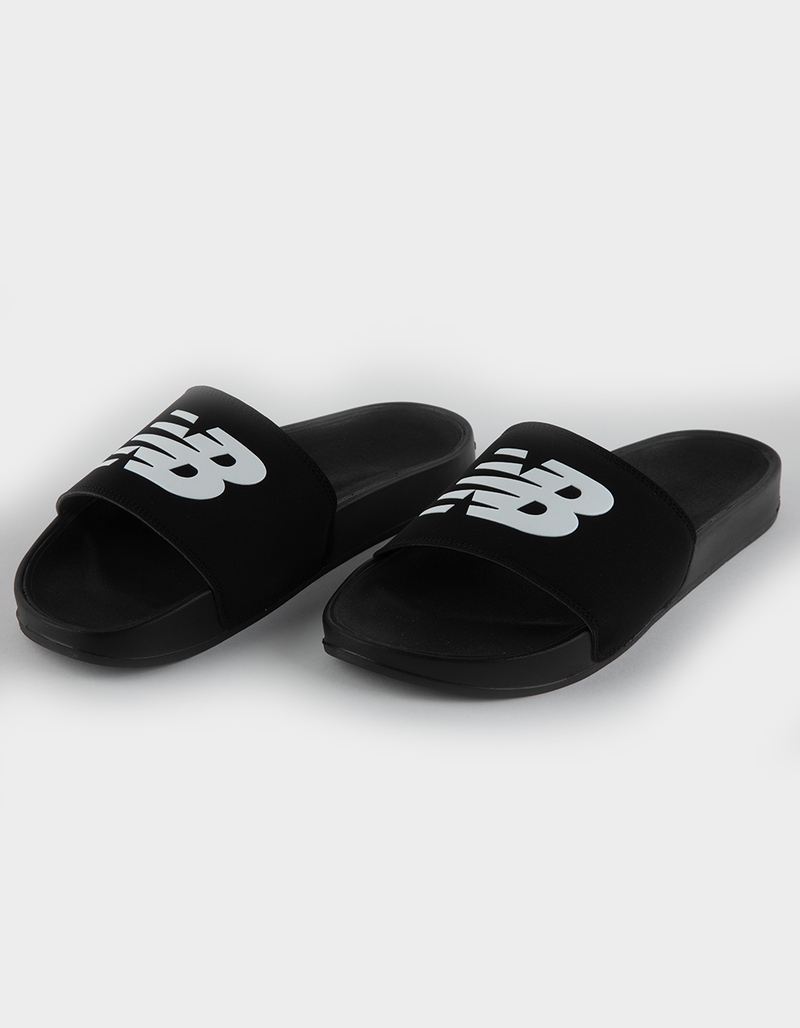 NEW BALANCE 200 Mens Slide Sandals - BLK/WHT | Tillys