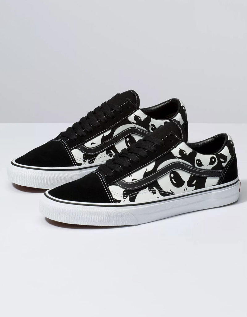 VANS Old Skool Glow Alien Black & True White Shoes - BLACK/WHITE - M11 ...