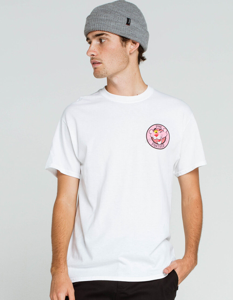 NEON RIOT Pink Panther Wink Mens White T-Shirt - WHITE - M | Tillys
