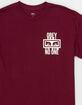 OBEY No One Mens Tee - MAROON - L | Tillys