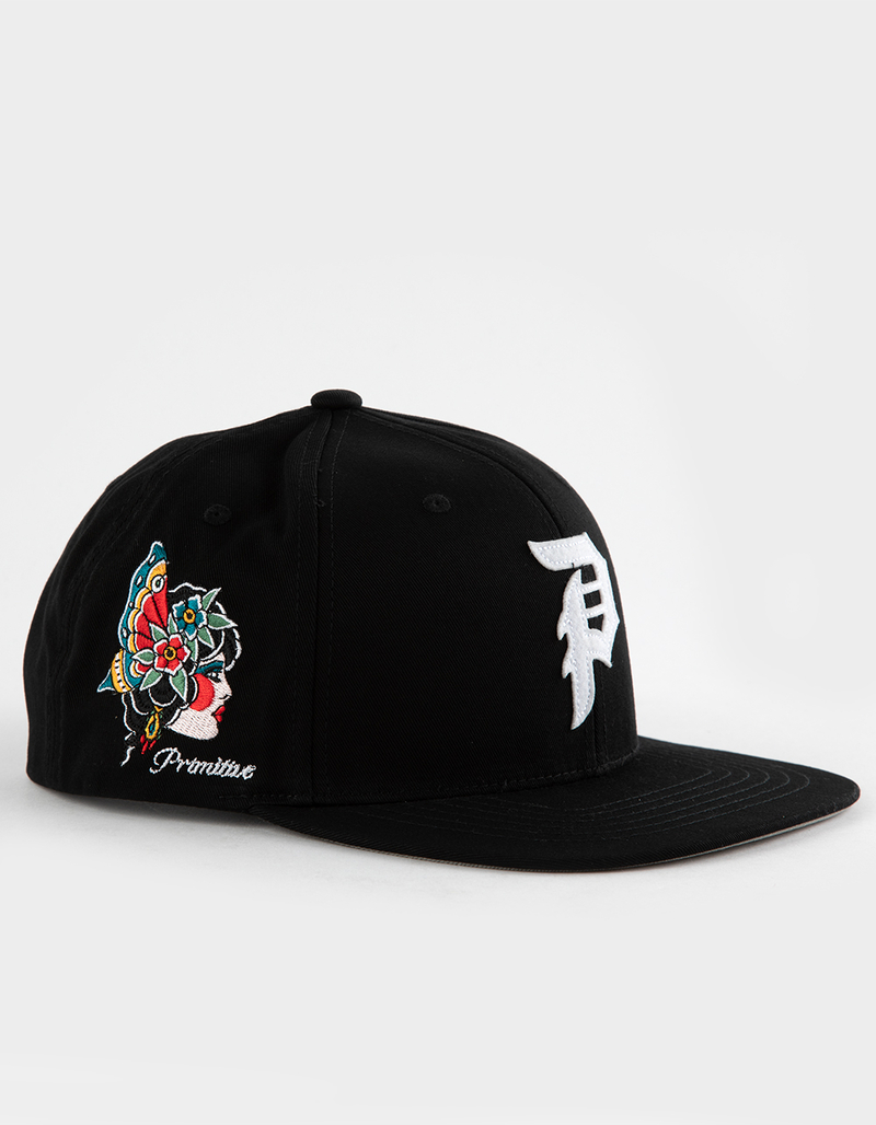 PRIMITIVE Temptation Snapback Hat - BLACK - ONE SIZE | Tillys
