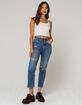 HEART + HIPS Pointelle Womens White Crop Cami - WHITE | Tillys