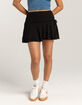 FULL TILT Low Rise Mesh Womens Mini Skirt - BLACK | Tillys