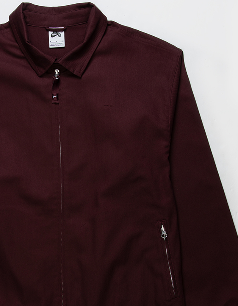 NIKE SB Woven Twill Premium Mens Skate Jacket - BURGUNDY | Tillys