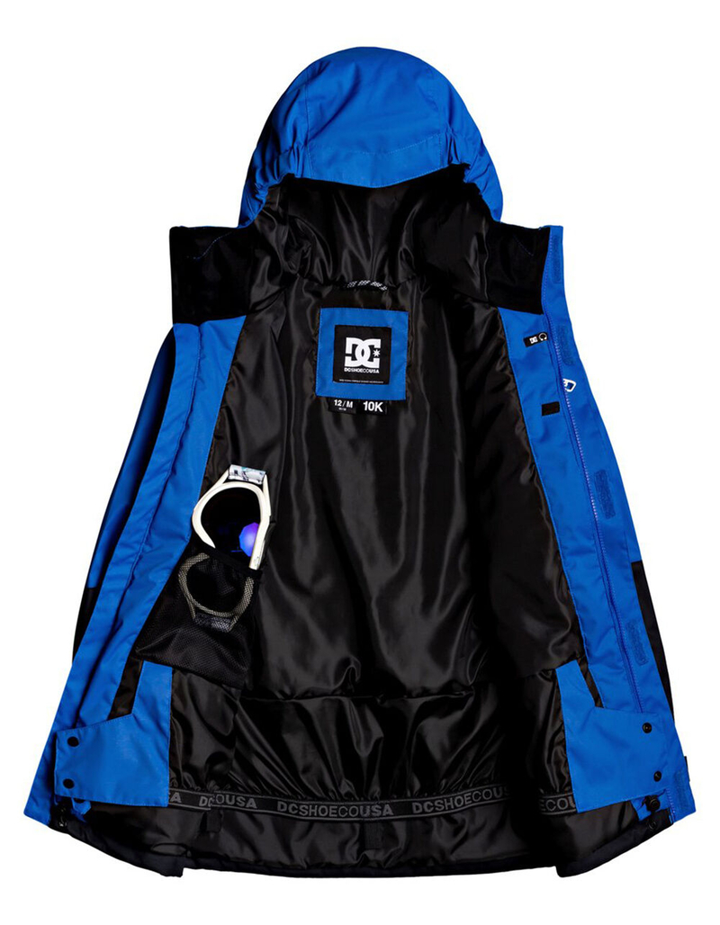 DC SHOES Blockade Youth Blue Snow Jacket - BLUE - XS | Tillys