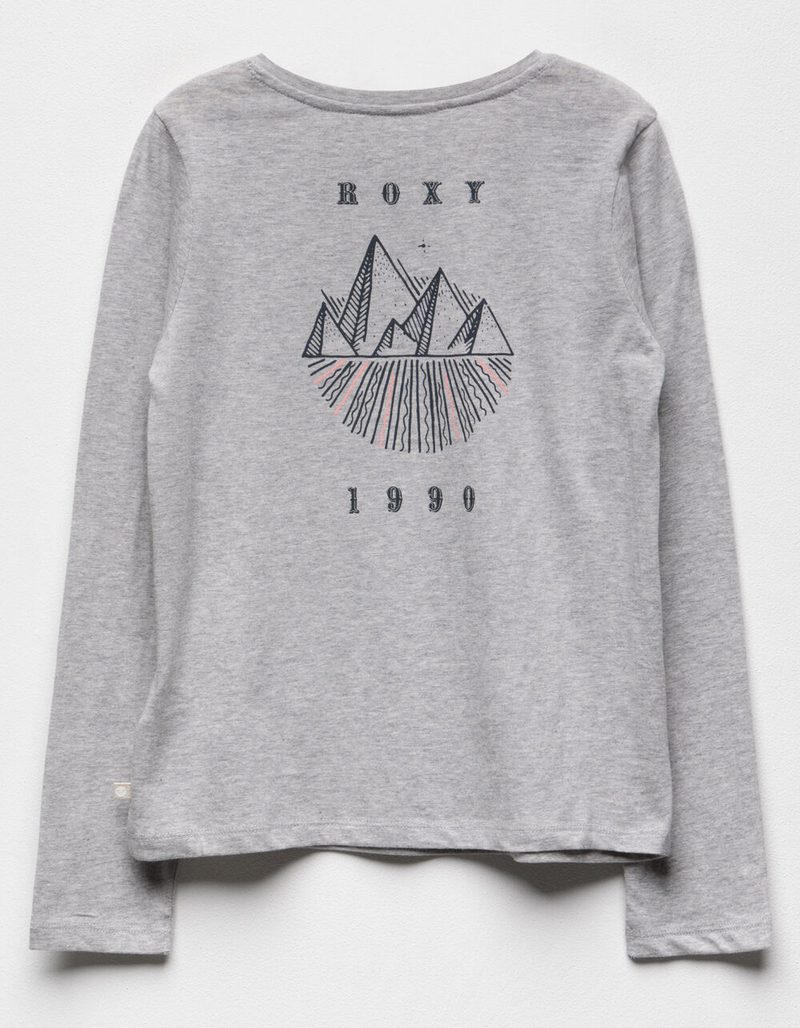 ROXY Mountain Girls Tee - GREY - XL | Tillys