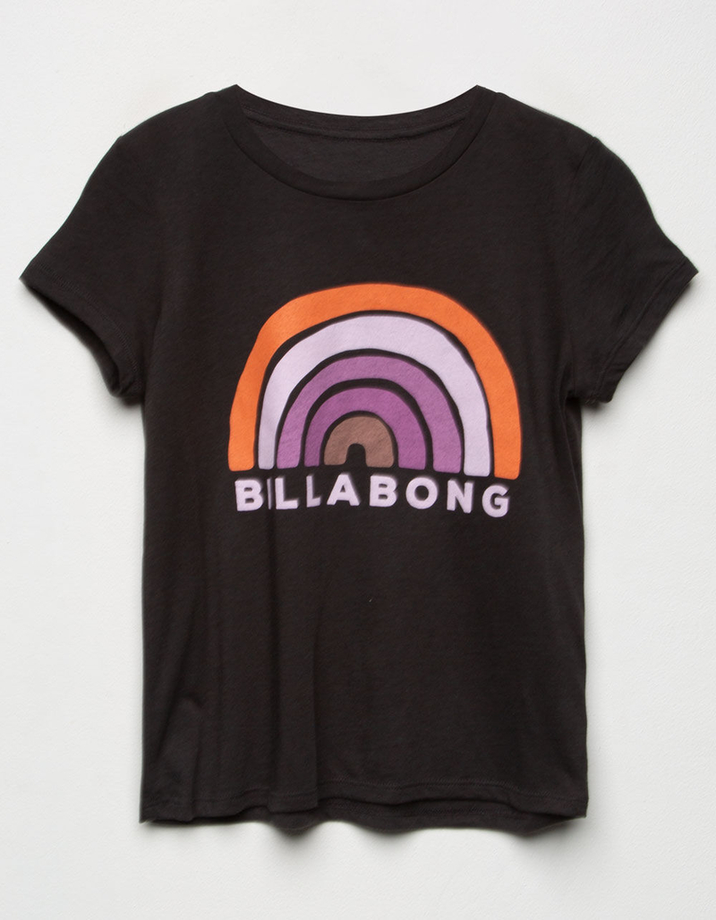 BILLABONG Rainbow Love Girls Tee - BLACK - L | Tillys