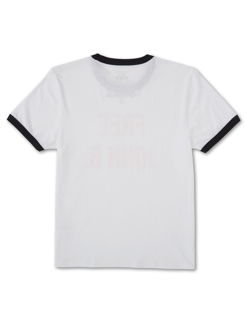 VOLCOM x Outer Banks John B Womens Ringer Tee - WHITE | Tillys