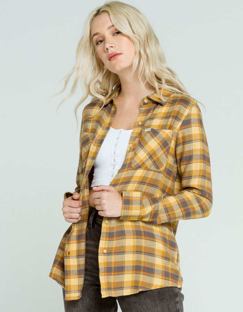 RIP CURL Leah Womens Flannel Shirt - YELCP - M | Tillys
