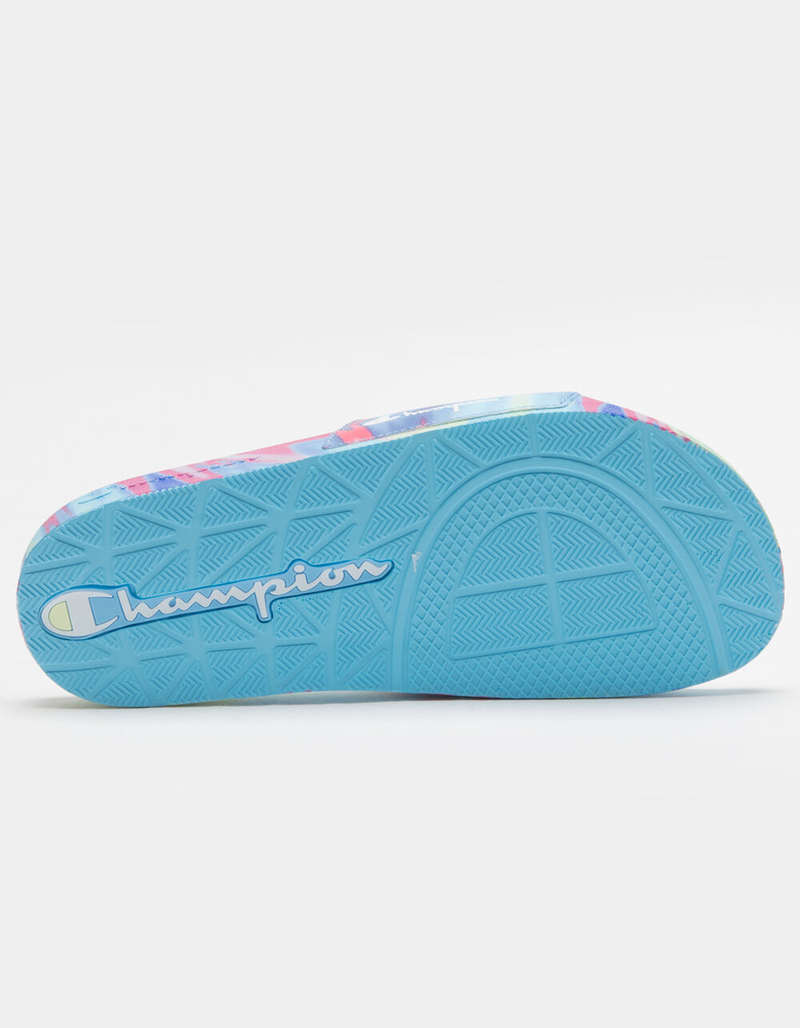 CHAMPION IPO Tie Dye Womens Slide Sandals - PINK | Tillys