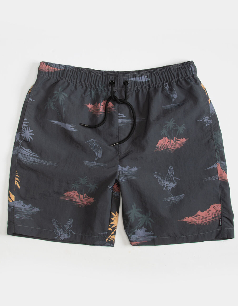 BARNEY COOLS Amphibious Mens Shorts - BLACK - 34 | Tillys