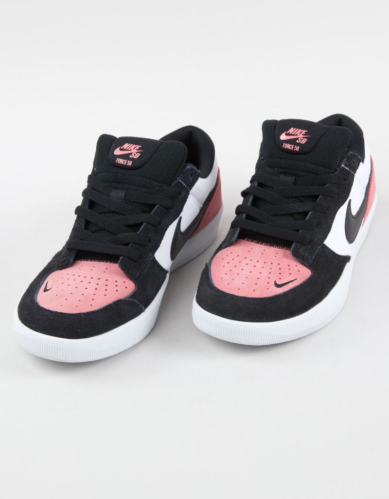 NIKE SB Force 58 Skate Shoes - PINK/BLK | Tillys