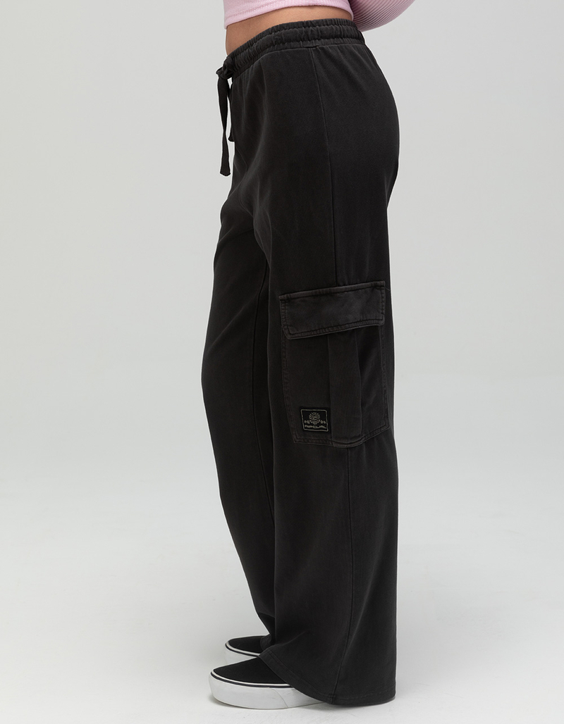 RIP CURL Block Party Track Womens Cargo Pants - BLACK | Tillys