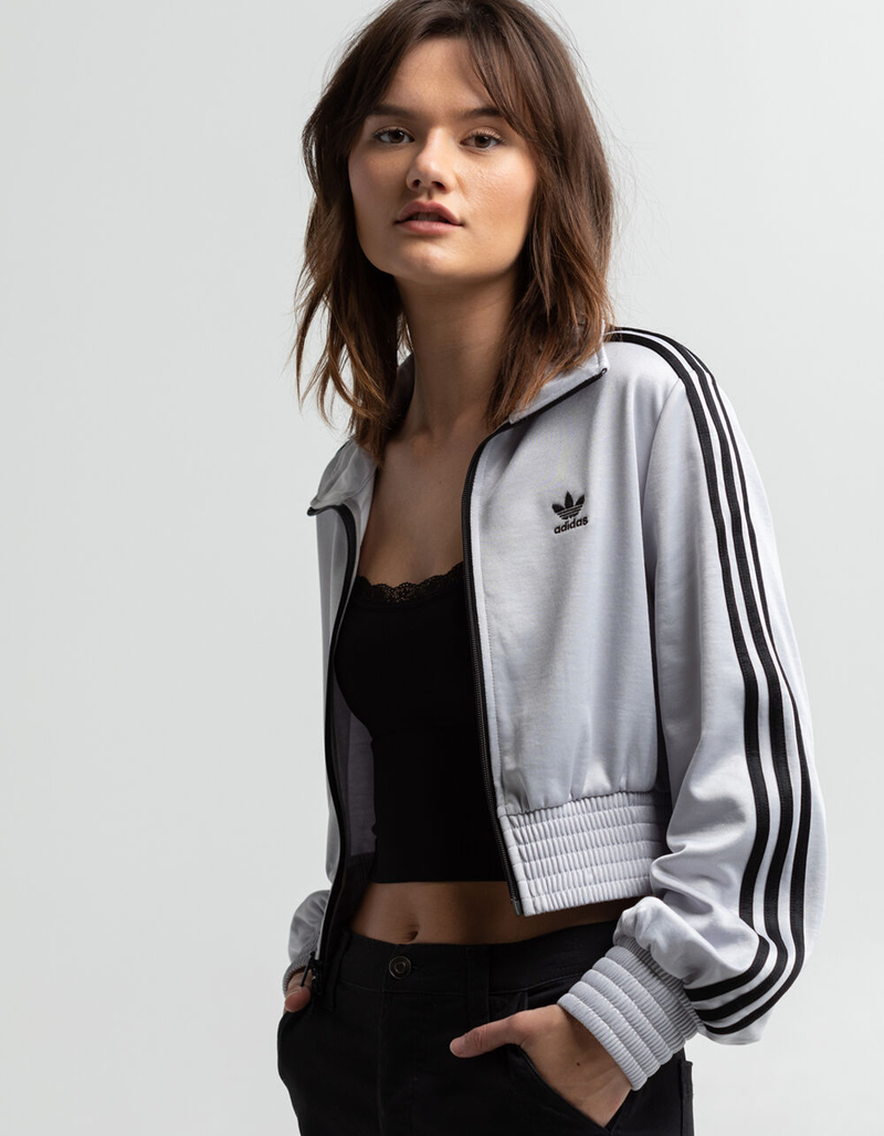 ADIDAS Adicolor Classics High-Shine Womens Track Jacket - SILVER | Tillys