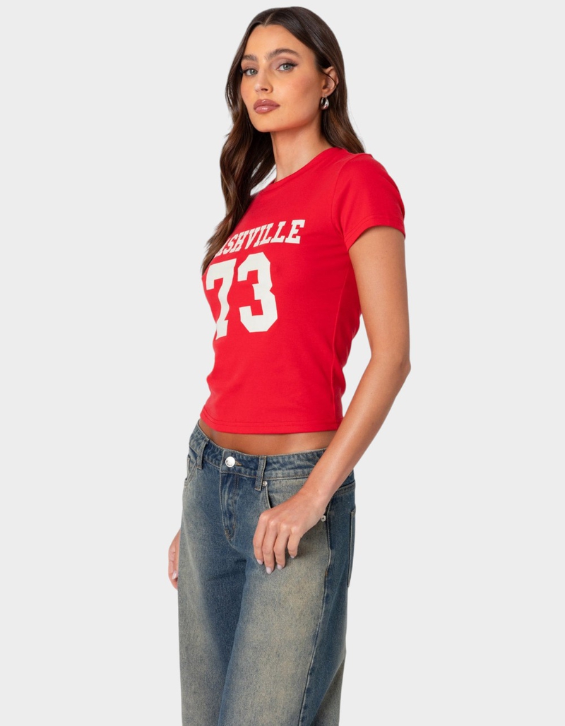 EDIKTED Nashville Tee - RED | Tillys