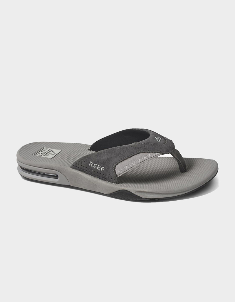 REEF Fanning Mens Sandals - GRAY - 9 | Tillys