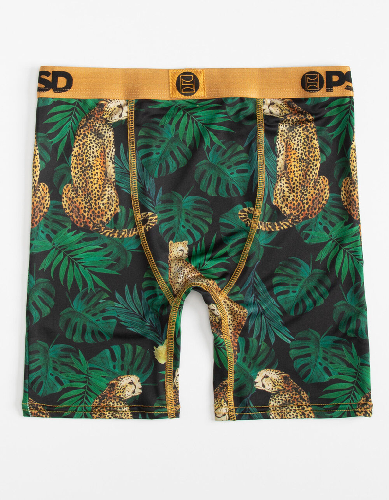 PSD Leopard Jungle Boys Boxer Briefs - BLACK COMBO - L | Tillys
