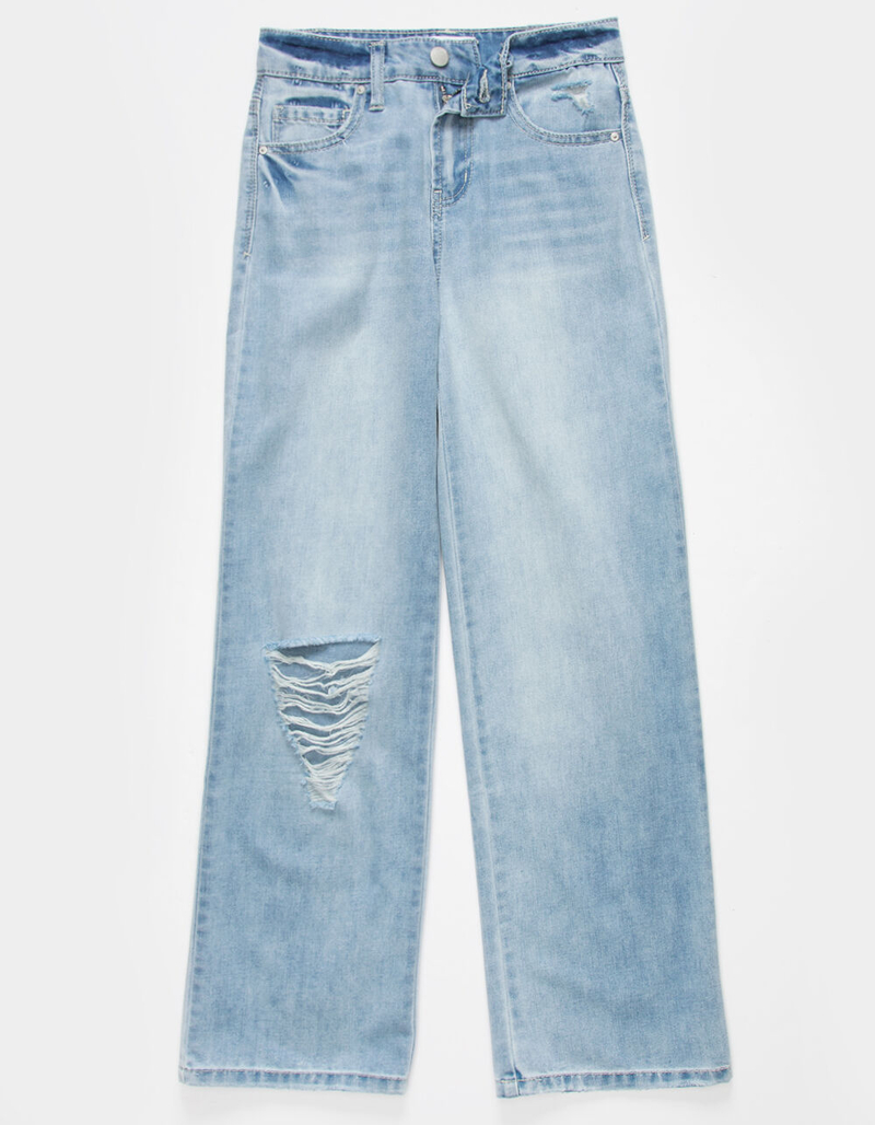 RSQ Wide Leg Girls Jeans - MEDIUM WASH | Tillys