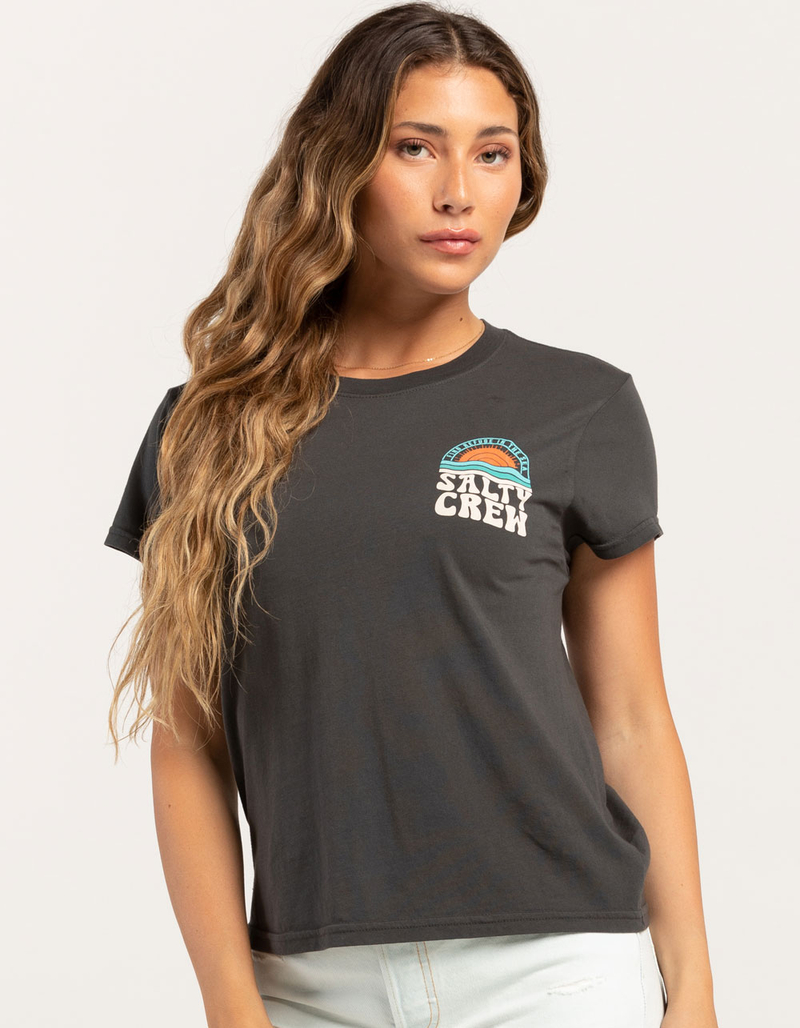 SALTY CREW Sundown Womens Skimmer Tee - CHARCOAL | Tillys