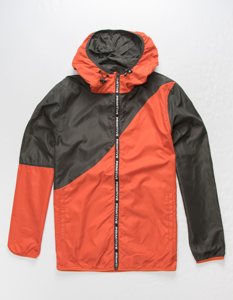 PRIMITIVE Wilshire Mens Windbreaker Jacket - BURNT ORANGE - L | Tillys