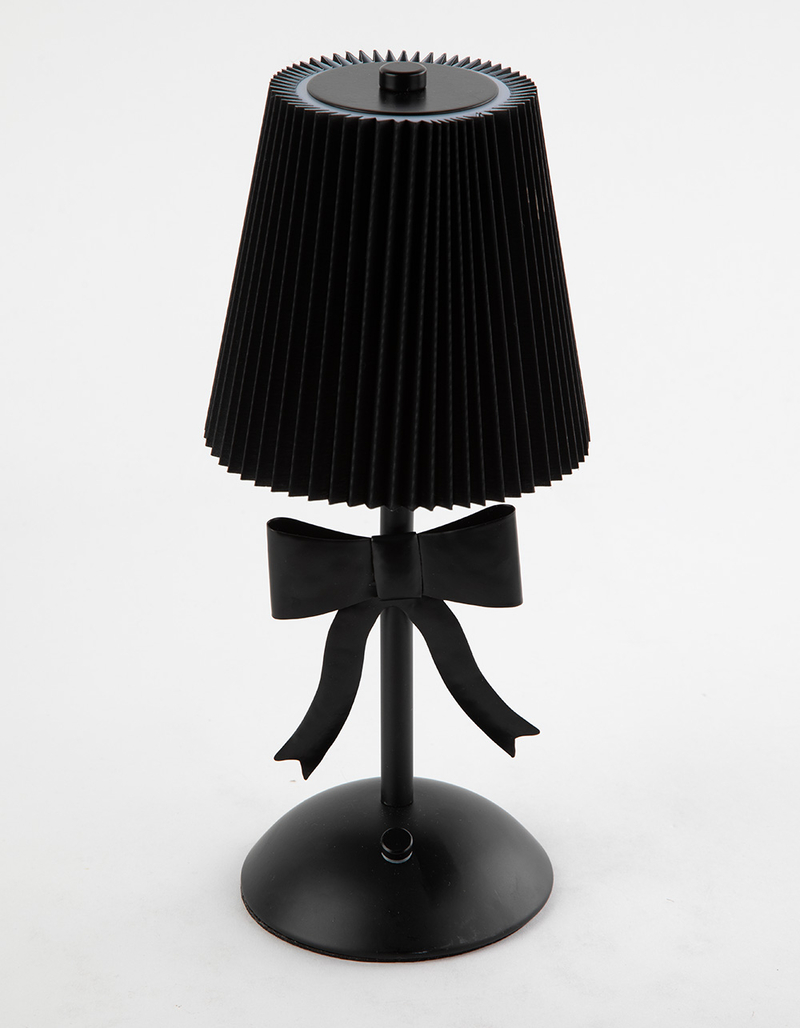 Bow LED Lamp - BLACK - ONE SIZE | Tillys