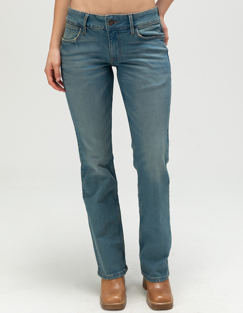 WRANGLER Low Rise Womens Bootcut Jeans - VINTAGE MED - 25 | Tillys