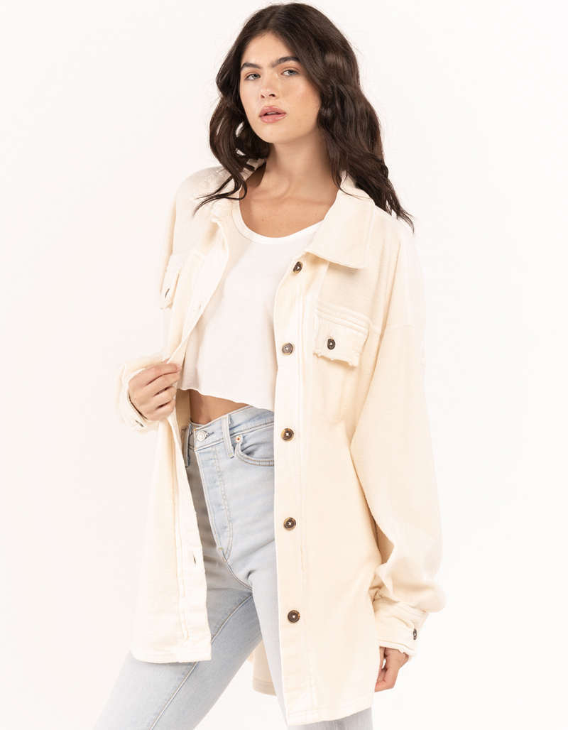 FREE PEOPLE Ruby Womens Jacket - CHAMPAGNE - XL | Tillys