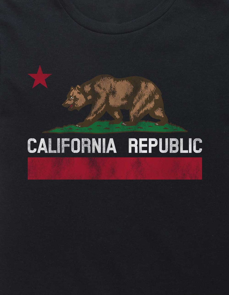 CALIFORNIA Bear Flag Unisex Kids Tee - BLACK - S | Tillys