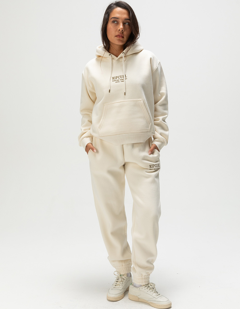 RIP CURL Surf Staple Womens Fleece Joggers - BONE - S | Tillys