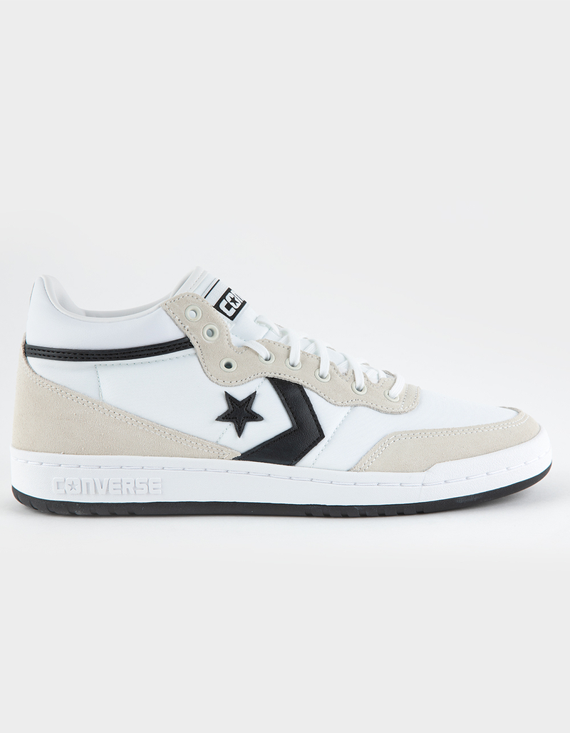 CONVERSE Fastbreak Pro Mid Skate Shoes - WHT/BLK | Tillys