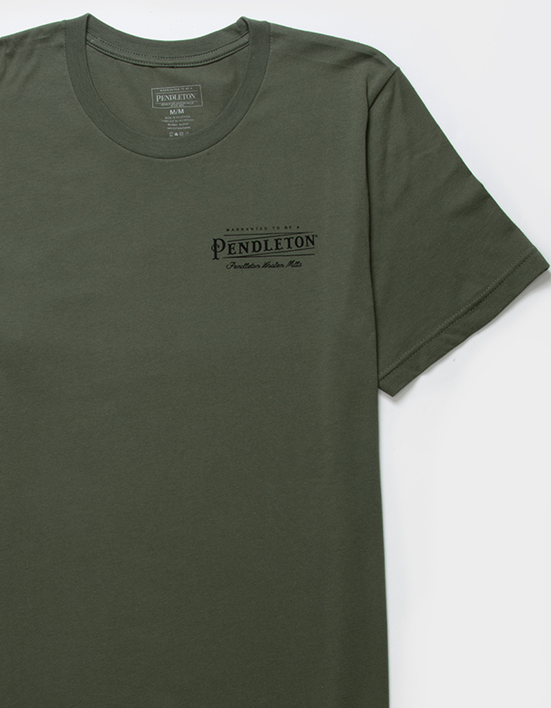 PENDLETON Vintage Logo Mens Tee - MILITARY | Tillys