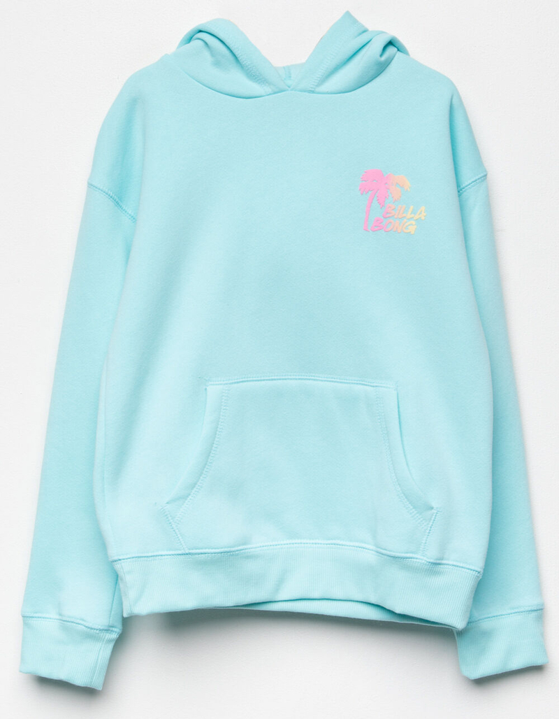 BILLABONG Wipe Out Girls Hoodie - TURQUOISE - M | Tillys