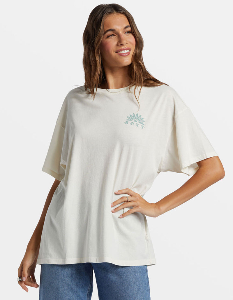 ROXY Paper Moon Womens Oversized Tee - EGGSHELL - XS | Tillys