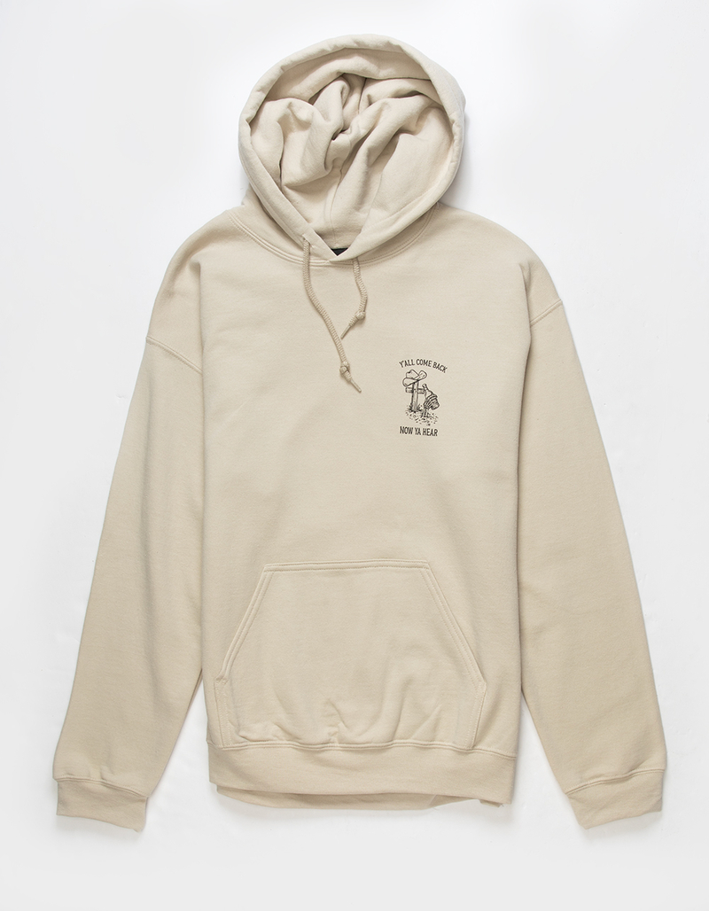 LAST CALL CO. Ya Hear Mens Hoodie - SAND - XXL | Tillys