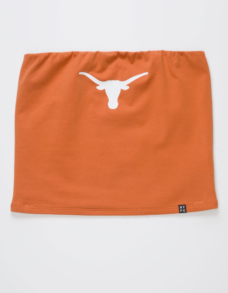 HYPE AND VICE University of Texas Womens Tube Top - ORANGE | Tillys