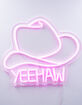 Yeehaw Cowboy Hat Neon Sign - PINK - ONE SIZE | Tillys