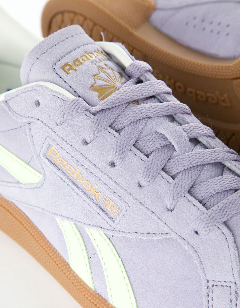 REEBOK Club C Grounds UK Womens Shoes - PURPLE | Tillys