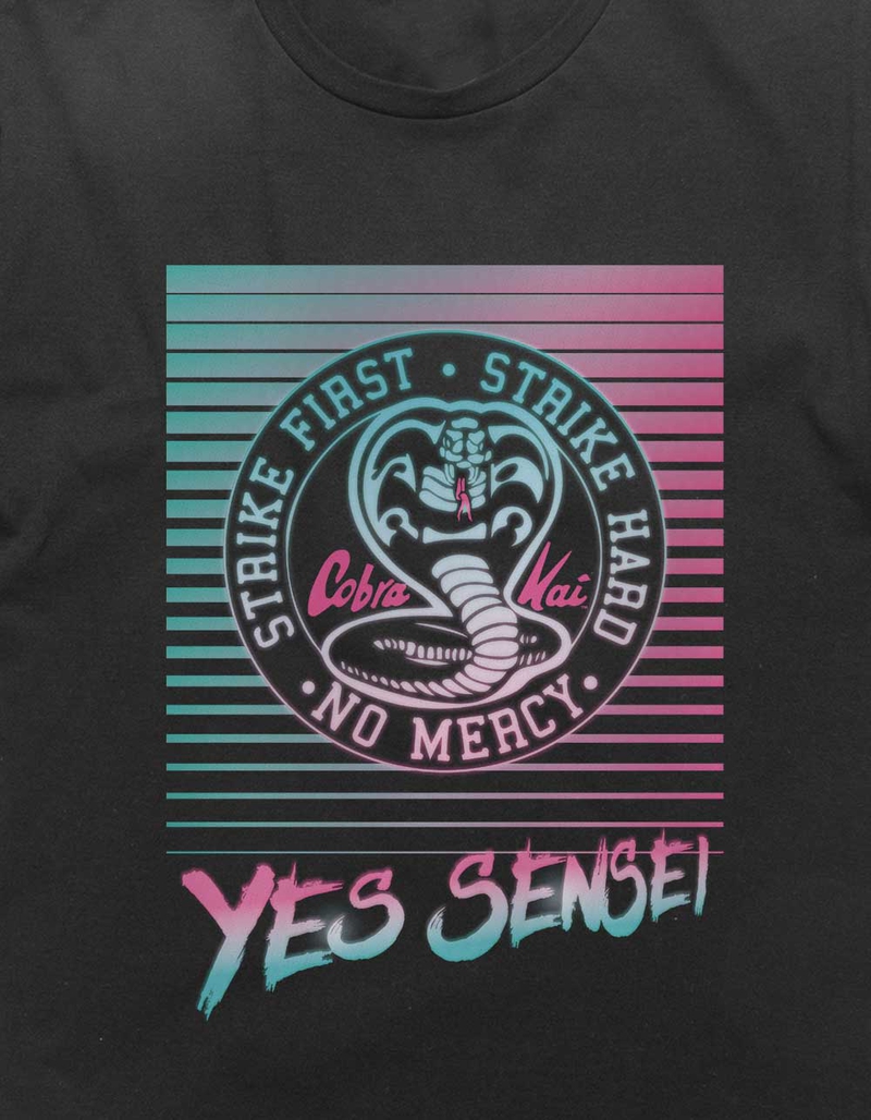 COBRA KAI Yes Sensei Unisex Tee - BLACK | Tillys