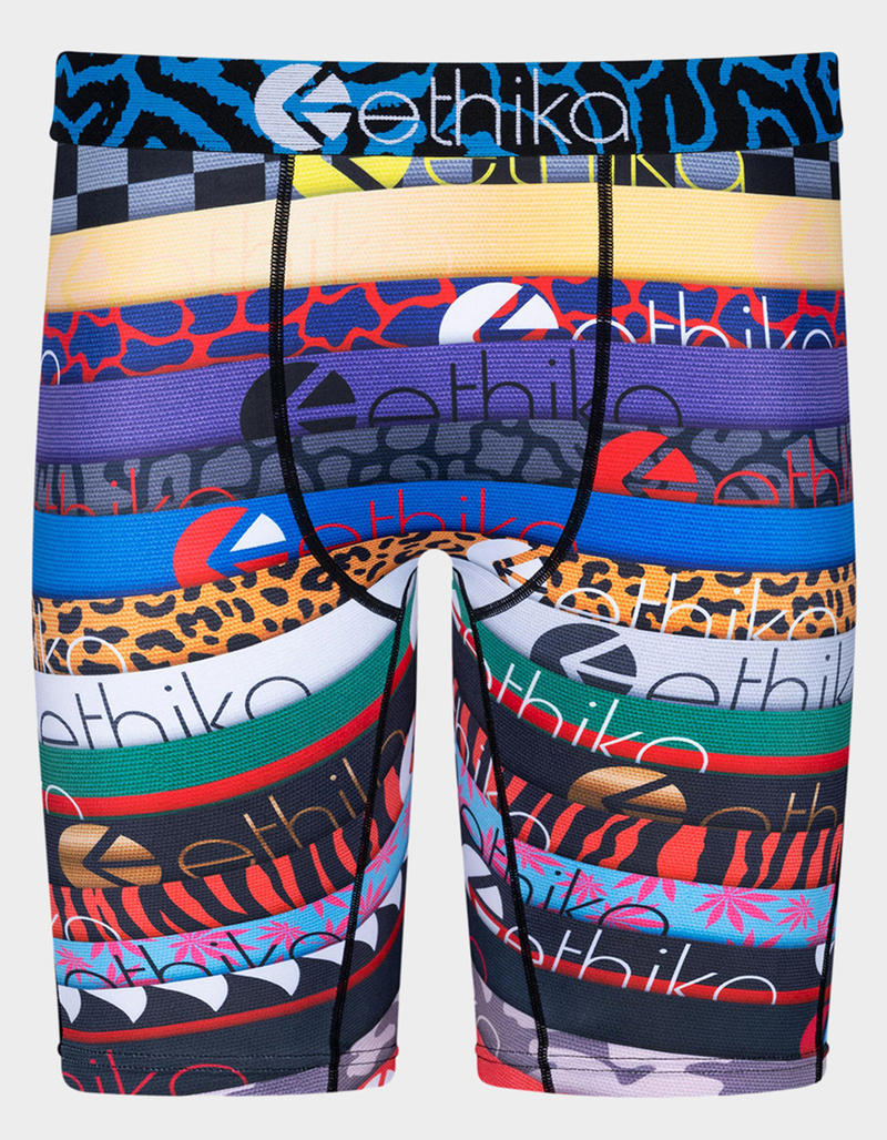 ETHIKA Bands On Bands Staple Mens Boxer Briefs - MULTI - M | Tillys