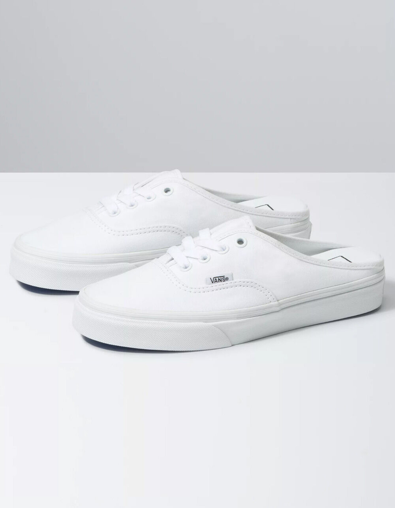 VANS Authentic Womens Mules - WHITE - 9 | Tillys