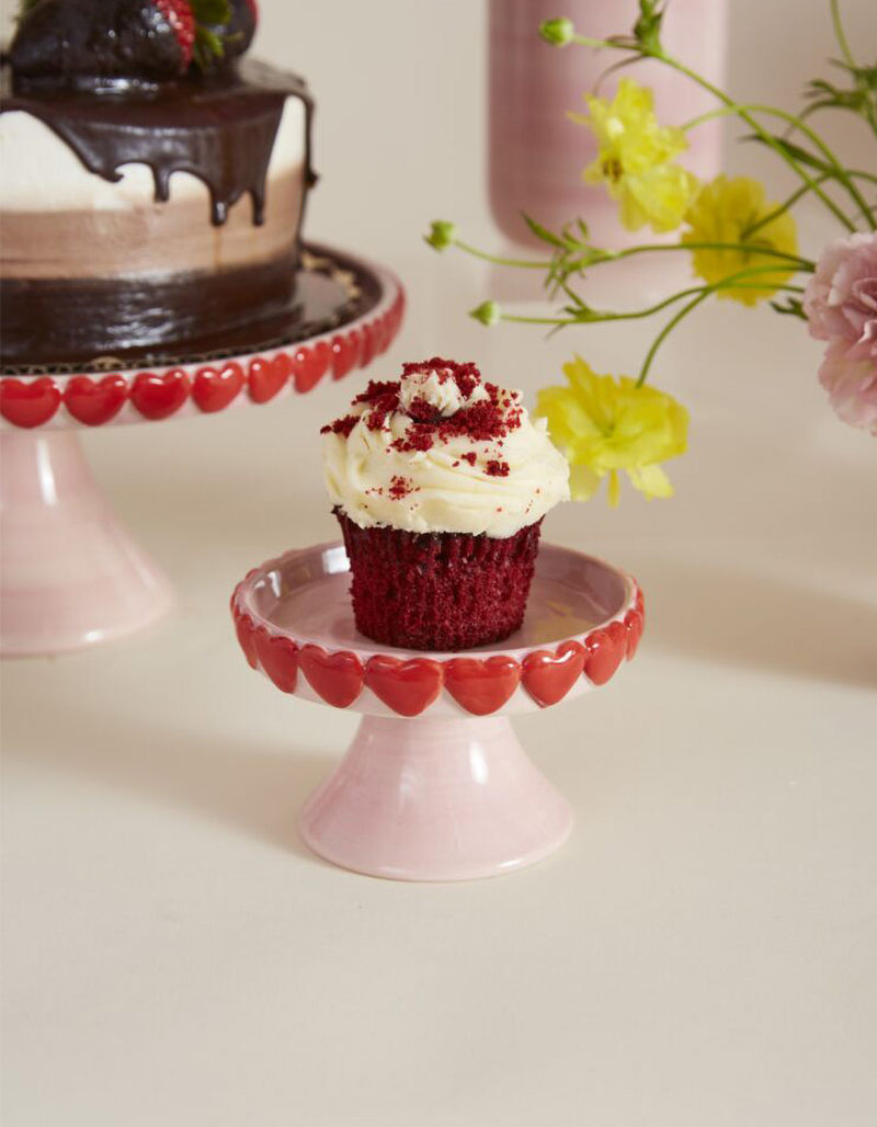 Wrapped In Love Cup Cake Stand - RED/WHITE - ONE SIZE | Tillys