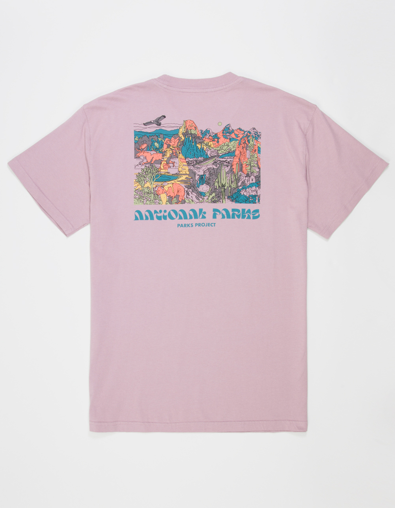 PARKS PROJECT Collage Mens Tee - MAUVE | Tillys