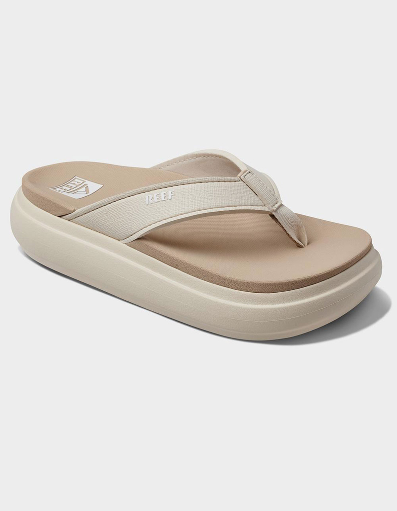 REEF Cushion Bondi Womens Platform Flip Flops - LIGHT BROWN - 6 | Tillys