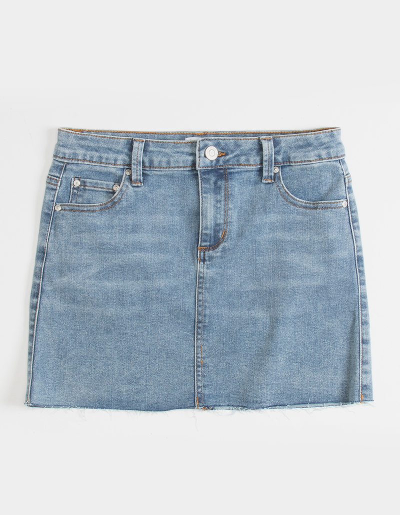 RSQ Girls Denim Mini Skirt - MEDIUM WASH | Tillys