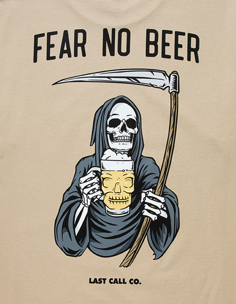 LAST CALL CO. Fear No Beer Mens Tee - TAN | Tillys