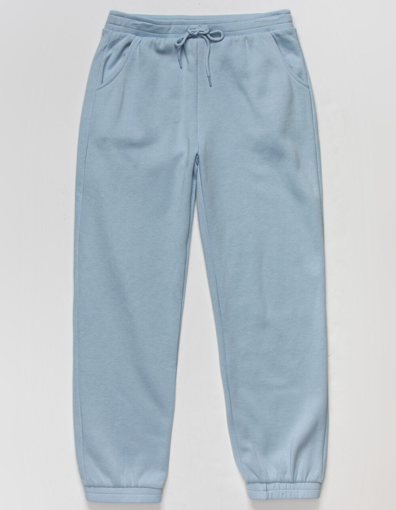 FULL TILT Girls Light Blue Jogger Sweatpants - BLUE | Tillys
