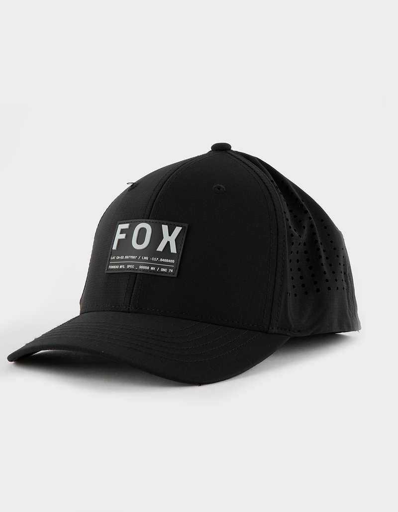 FOX Non Stop Tech Mens Flexfit Hat - BLACK - S/M | Tillys