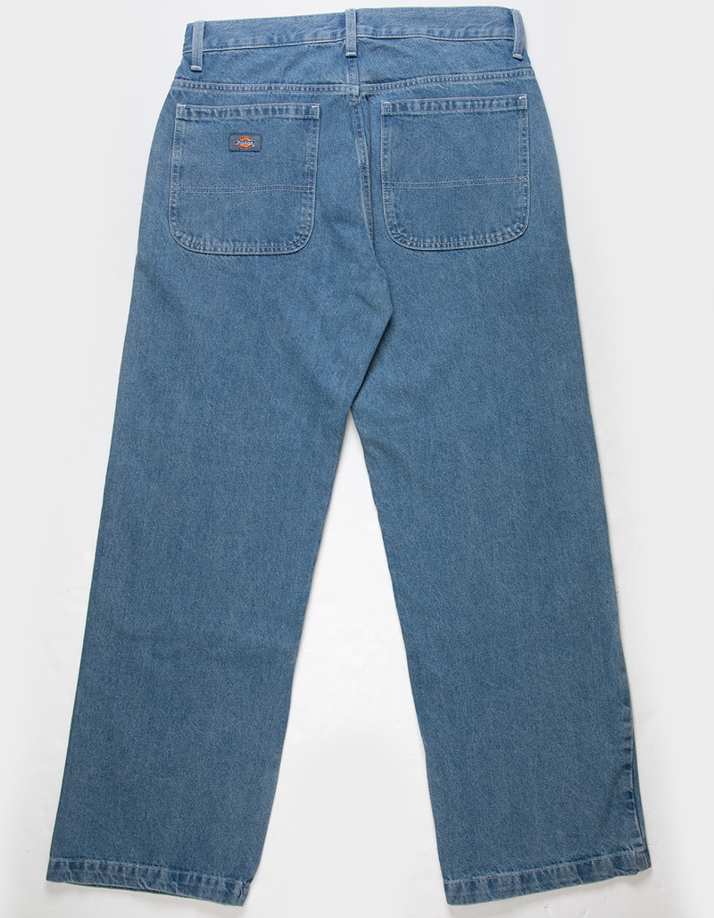 DICKIES Double Knee Loose Fit Mens Jeans - LIGHT INDIGO | Tillys